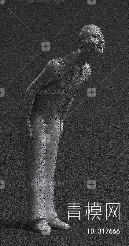 【落地灯3D模型】-VR无灯光有贴图MAX2012落地灯3d模型下载-ID317666-免费3Dmax模型库 - 青模3d模型网