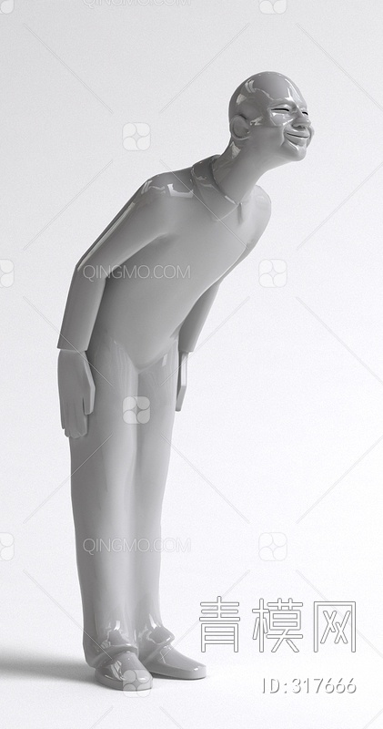 【落地灯3D模型】-VR无灯光有贴图MAX2012落地灯3d模型下载-ID317666-免费3Dmax模型库 - 青模3d模型网