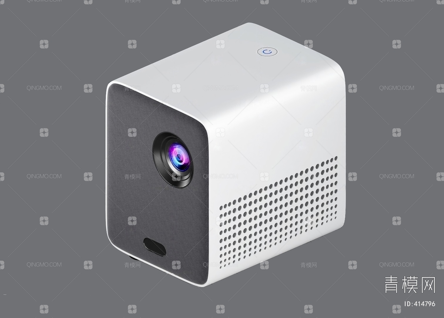 【投影仪3D模型】-现代VR有灯光有贴图MAX2016投影仪3d模型下载-ID414796-免费3Dmax模型库 - 青模3d模型网