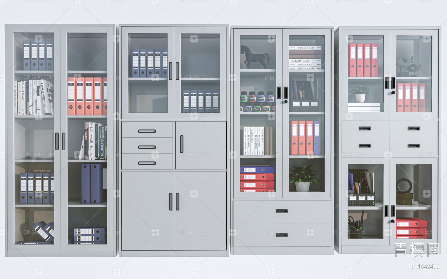 【文件柜 铁皮柜 文件档案柜 立柜 办公文件柜SU模型】-现代SU8.0Enscape有文件柜 铁皮柜 文件档案柜 立柜 办公文件柜SU模型 ...