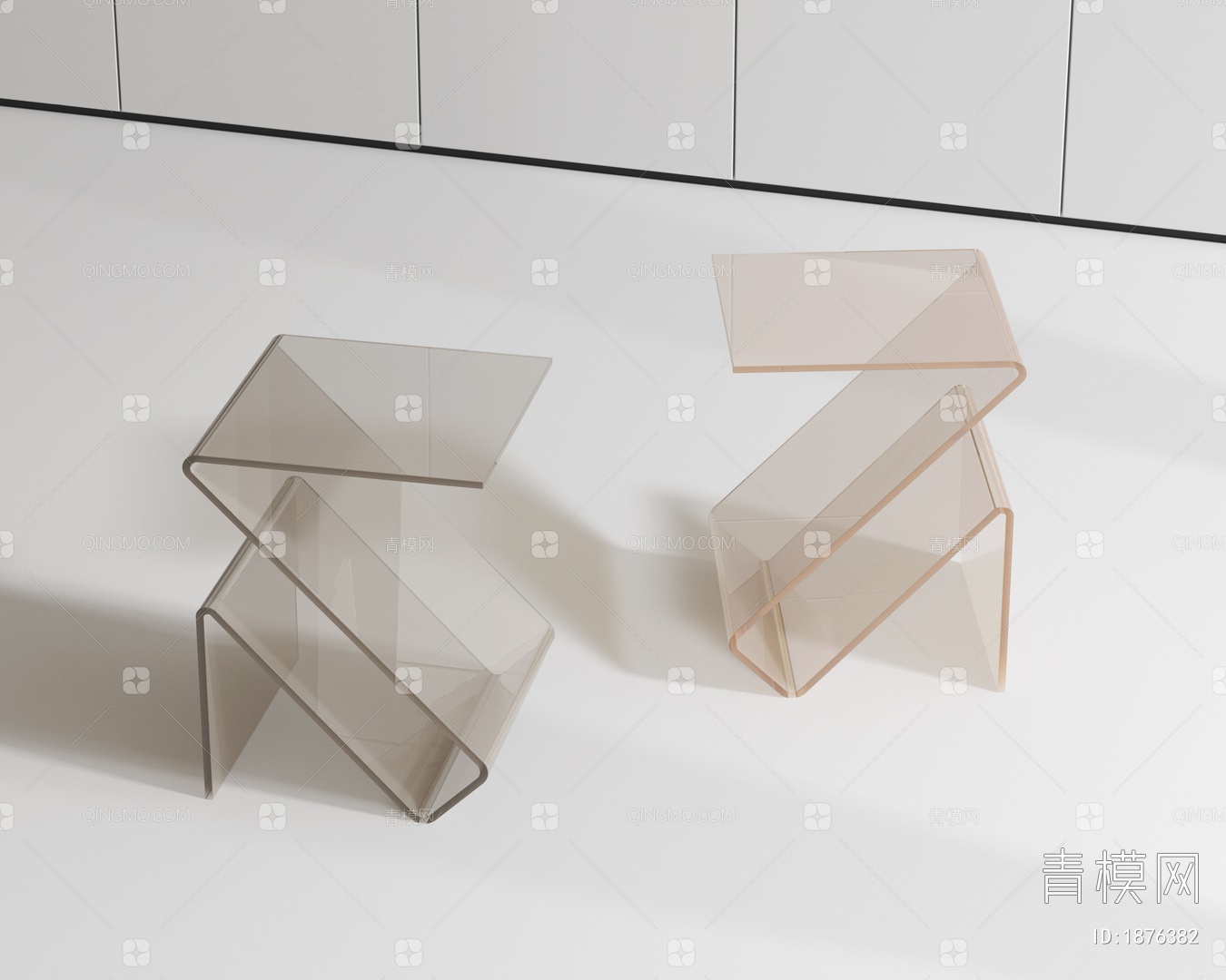 【亚克力边几3d模型】 现代vr有灯光有贴图max2016亚克力边几3d模型下载 Id1876382 免费3dmax模型库 青模3d模型网
