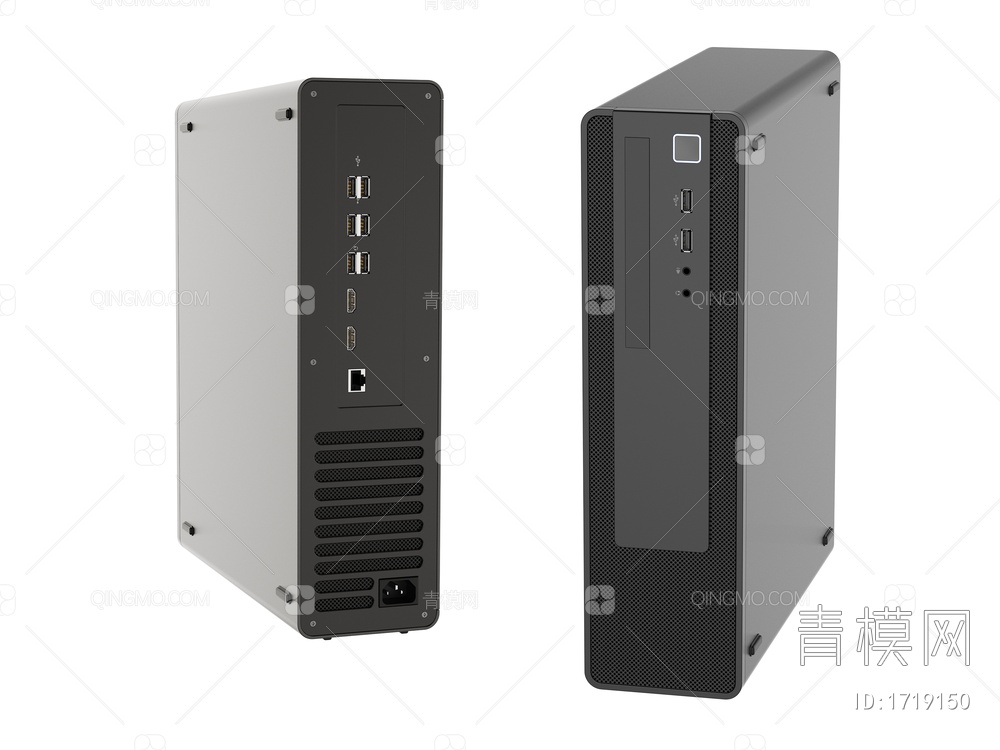 【数码电子配件 电脑主机箱SU模型】-现代SU8.0无未知数码电子配件 电脑主机箱SU模型下载-ID1719150-免费SU模型库 - 青模SU模型网